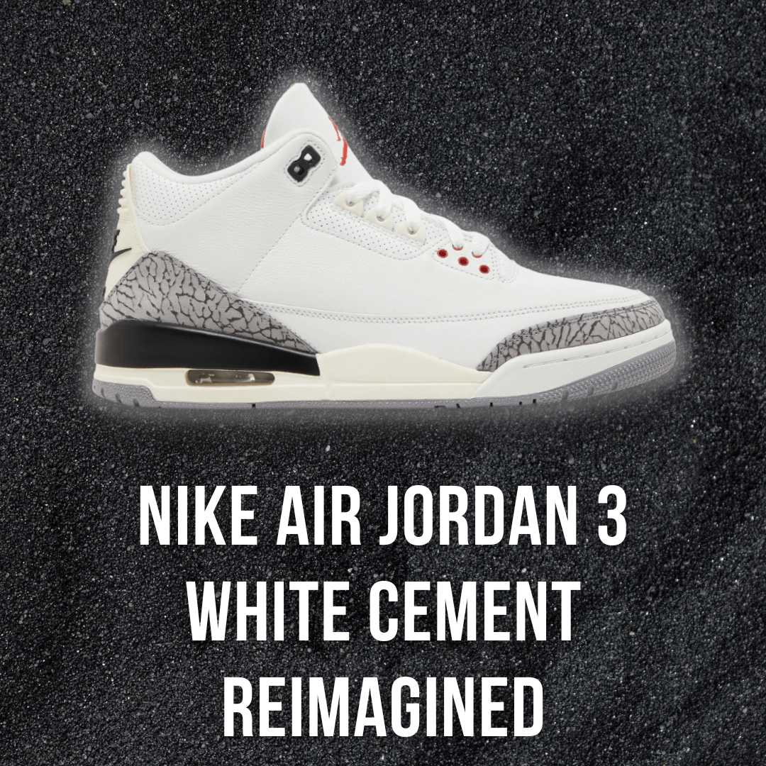 Nike Air Jordan 3 Cement Reimagined: Classic and Modern Sneaker Design ...