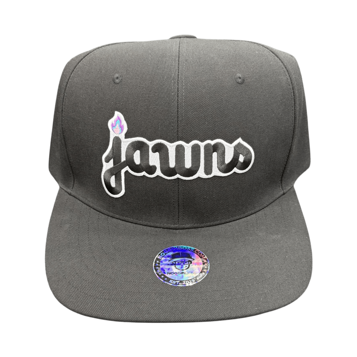 Jawns On Fire JAWNS Noggin Big Hat - Black Headwear – Jawns on Fire